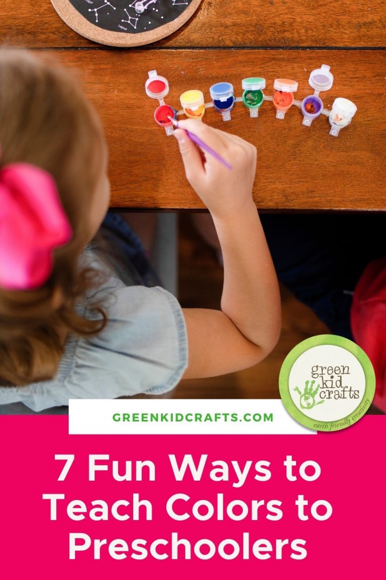 7 Fun Ways to Teach Colors to Preschoolers – Green Kid Crafts
