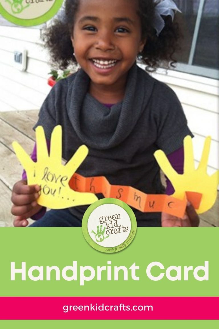 Handprint Card – Green Kid Crafts