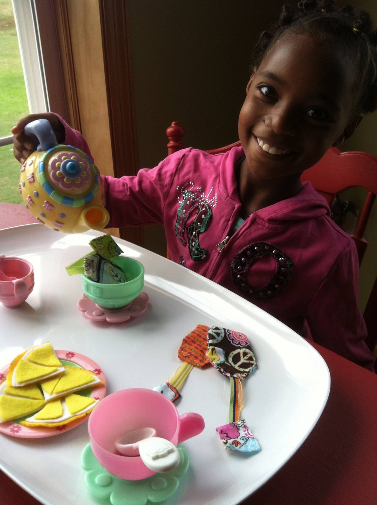 Fabric Tea Party – Green Kid Crafts