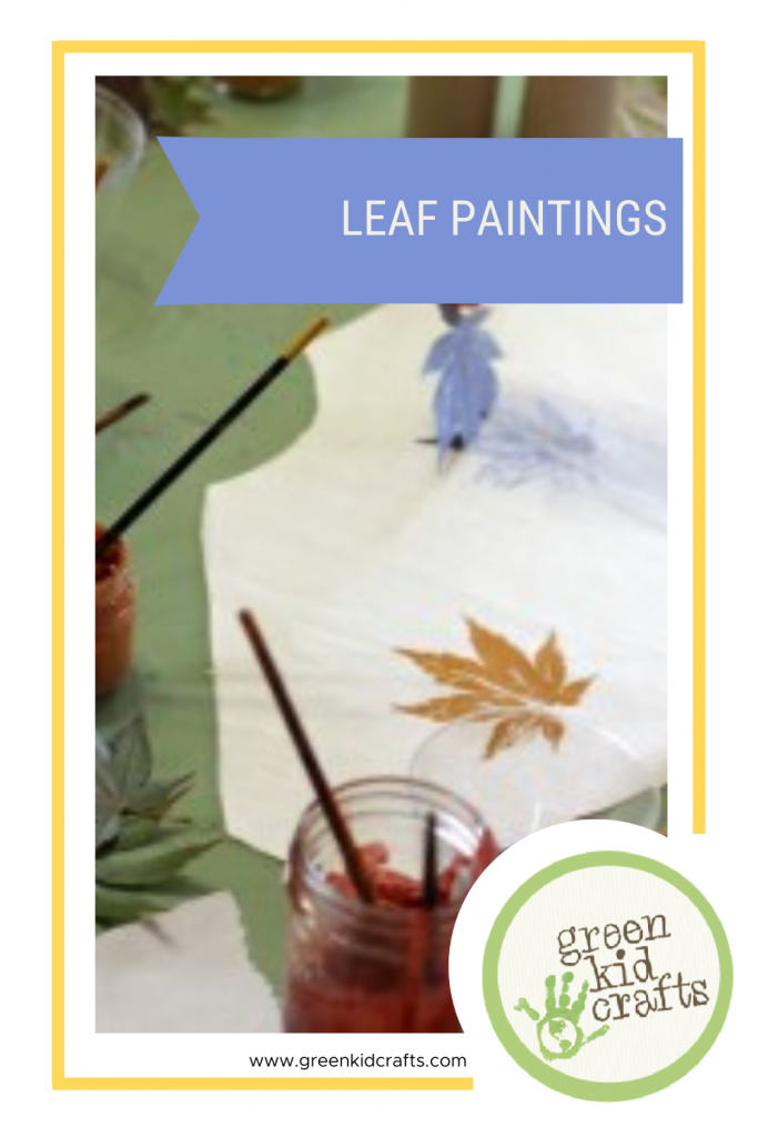 Leaf Printing – Green Kid Crafts