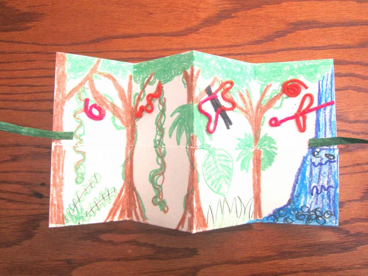 Rainforest Pocketbook – Green Kid Crafts