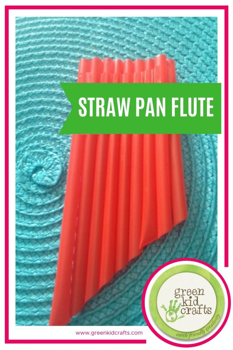 Straw Pan Flute – Green Kid Crafts