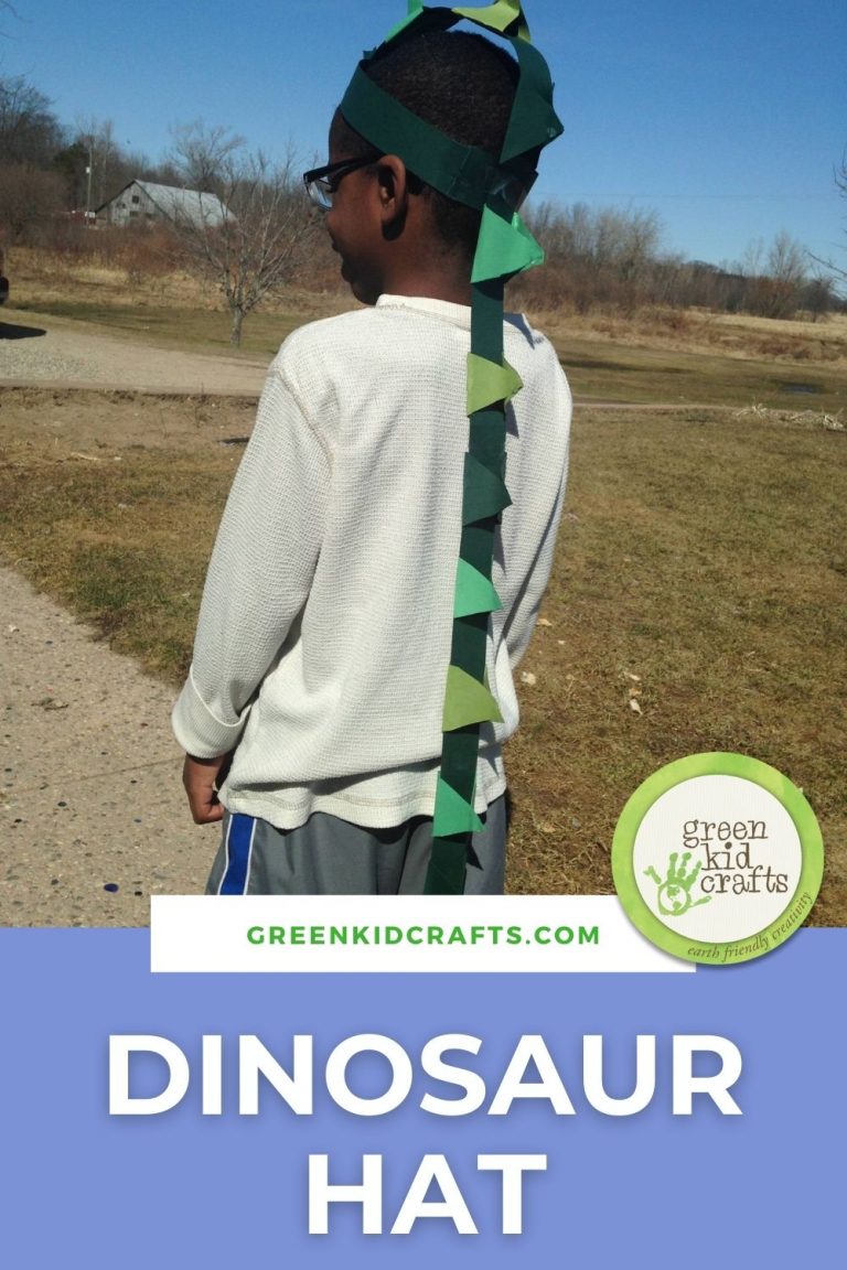 Dinosaur Hat – Green Kid Crafts