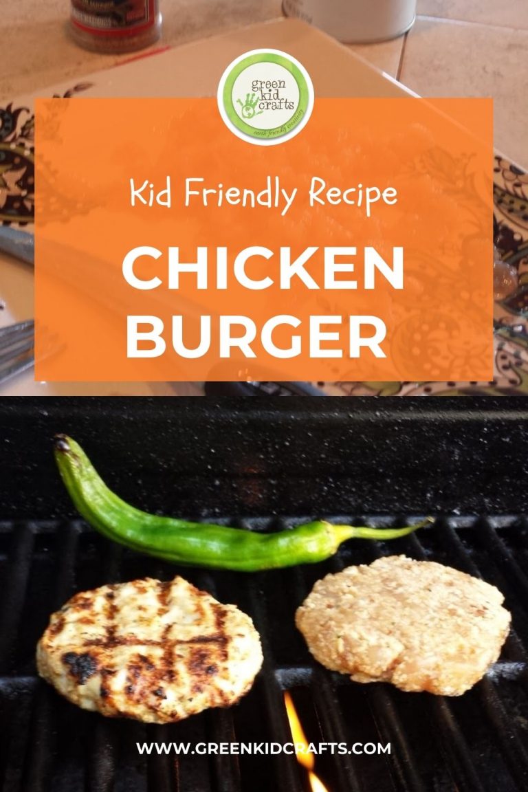 Chicken Burger Recipe – Green Kid Crafts