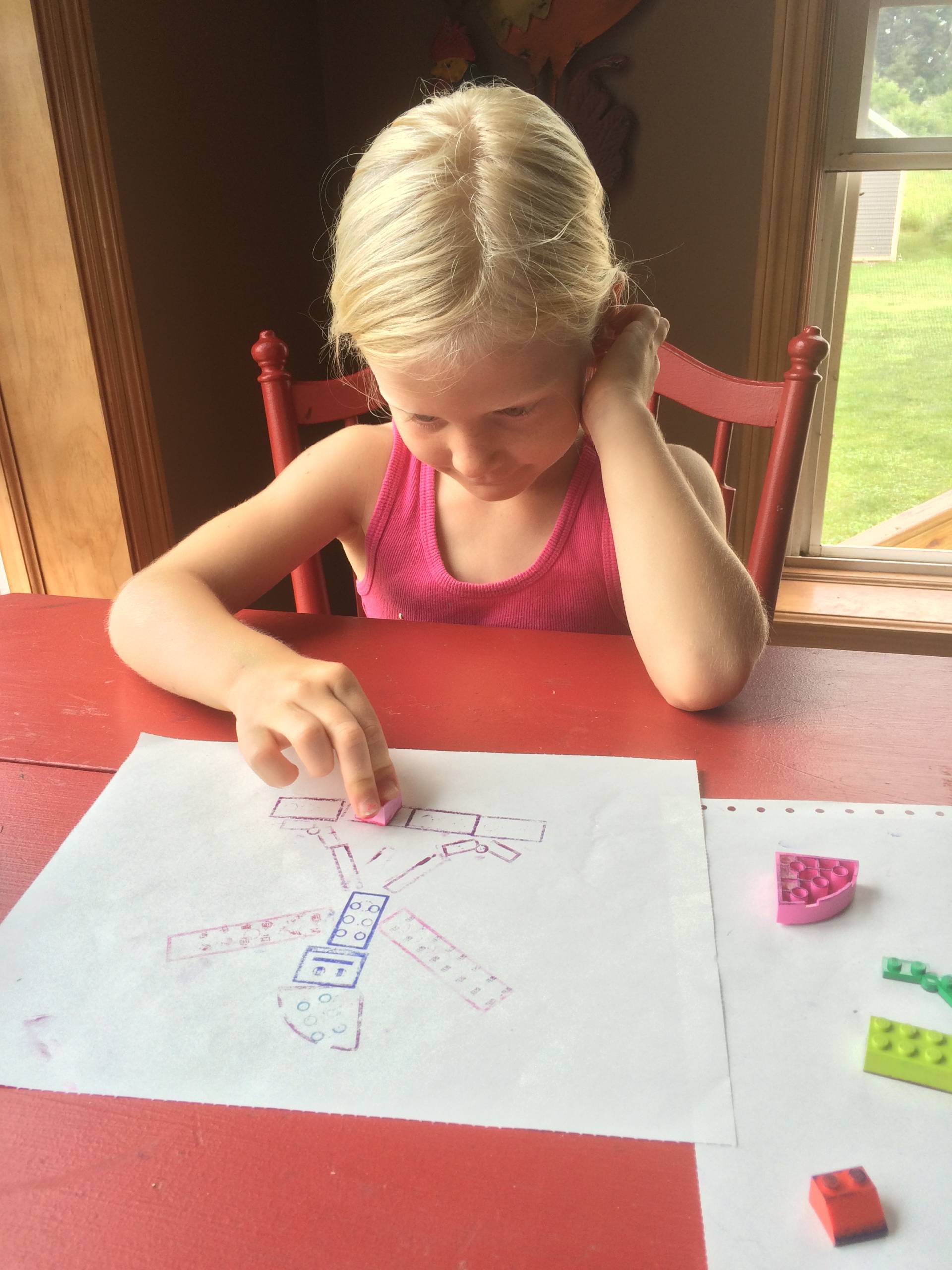 Lego Printing – Green Kid Crafts