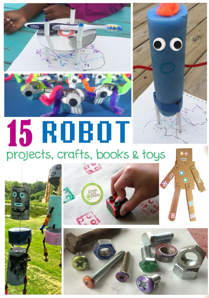 Science for Kids: Simple Robot Activity – Green Kid Crafts