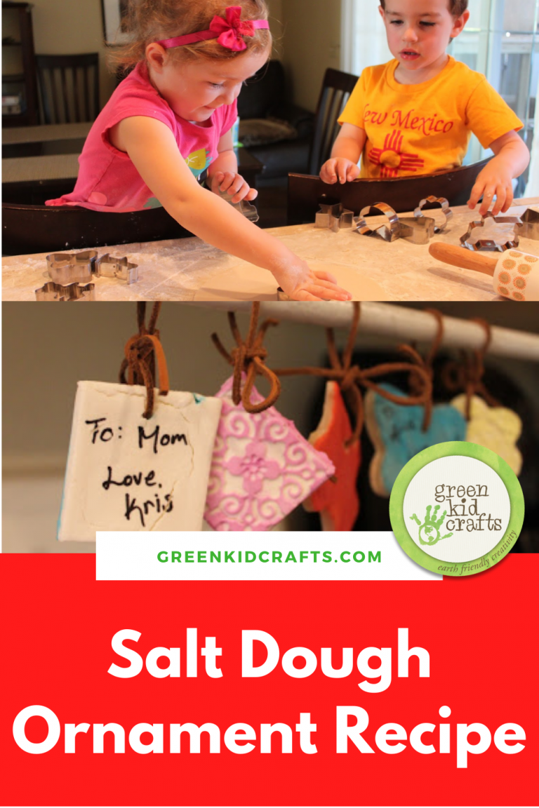 Best Salt Dough Ornament Recipe – Green Kid Crafts