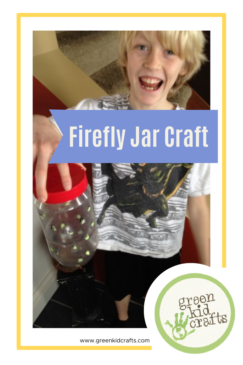 Firefly Jar Craft – Green Kid Crafts