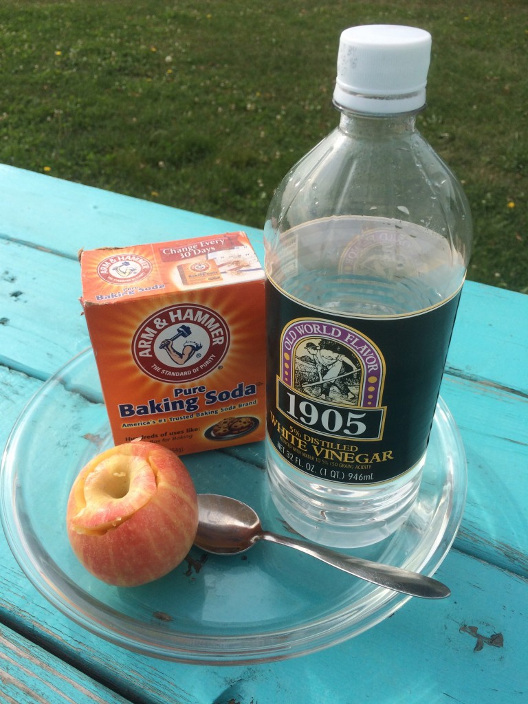 Erupting Apple Volcano Experiment – Green Kid Crafts