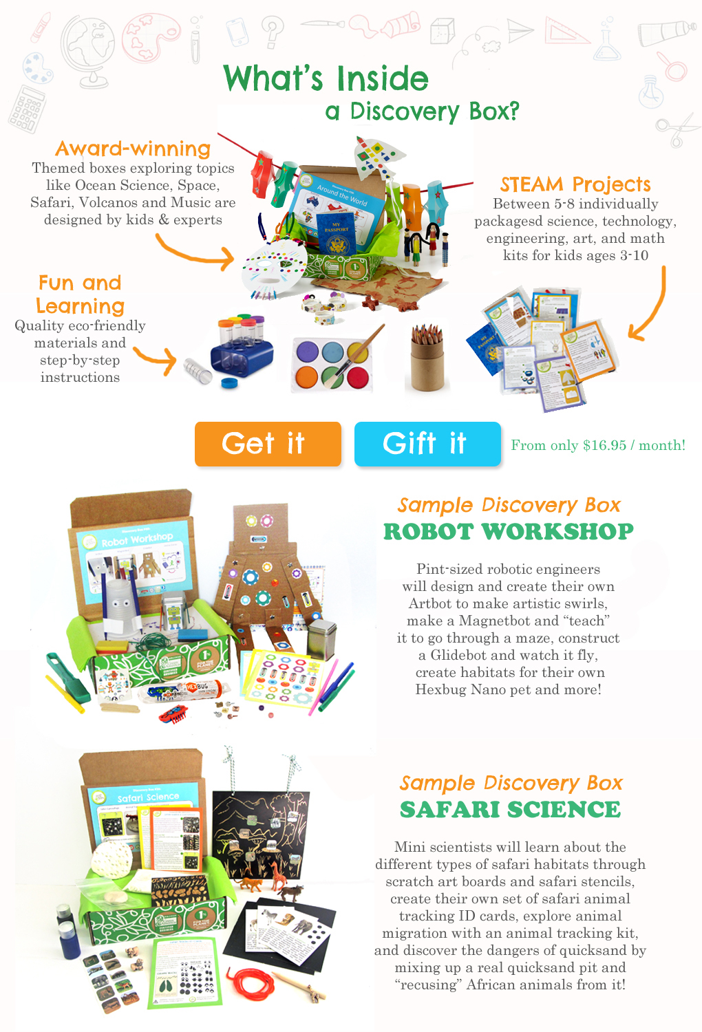 New Look inside a box – Green Kid Crafts