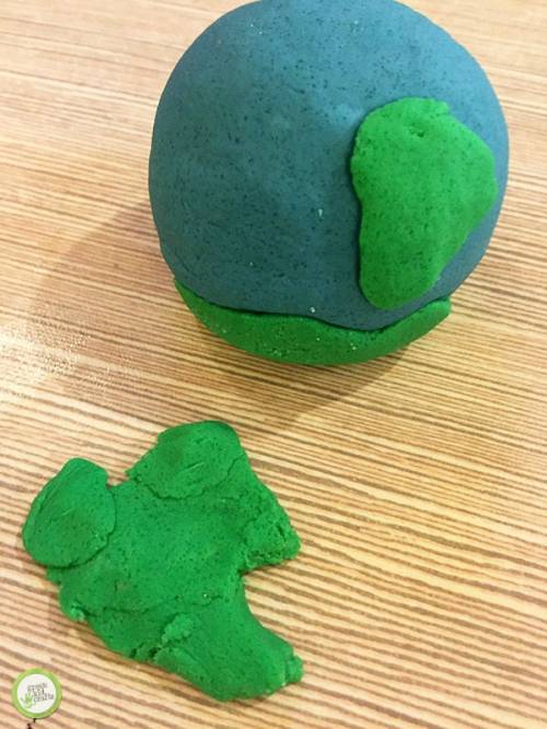 Create a Playdough Model Earth for Earth Day – Green Kid Crafts