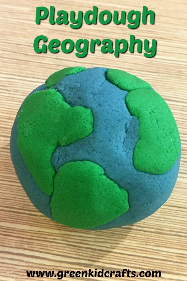 playdoughgeography – Green Kid Crafts
