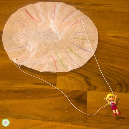 How To Make A Homemade Parachute For Small Toys (DIY) – Green Kid Crafts