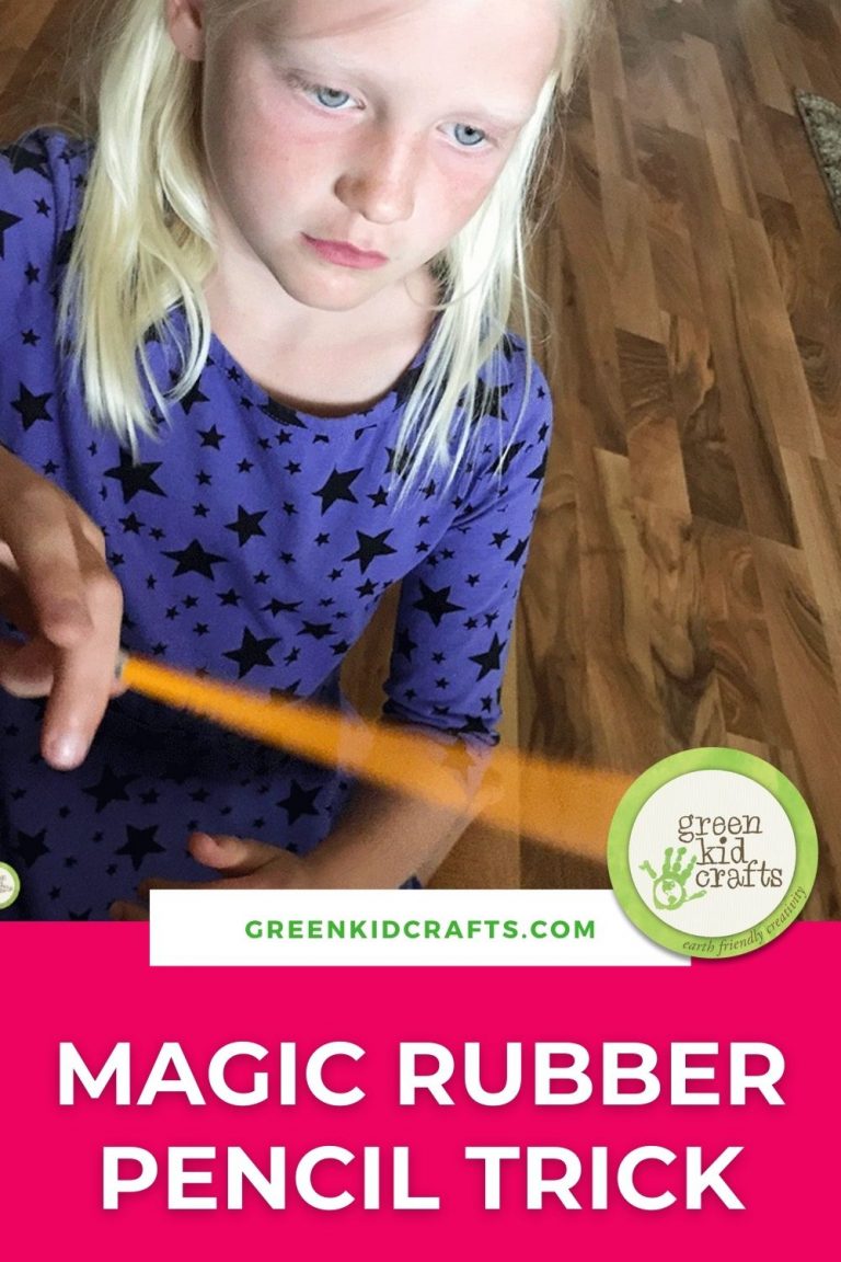 Magic Rubber Pencil Trick – Green Kid Crafts