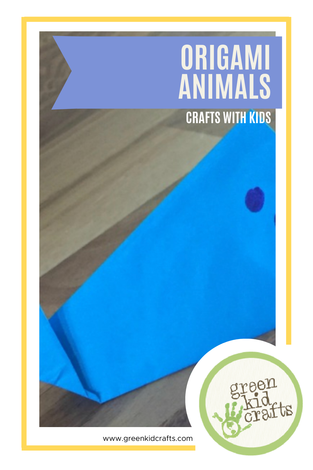 Easy Origami Endangered Animals - Green Kid Crafts