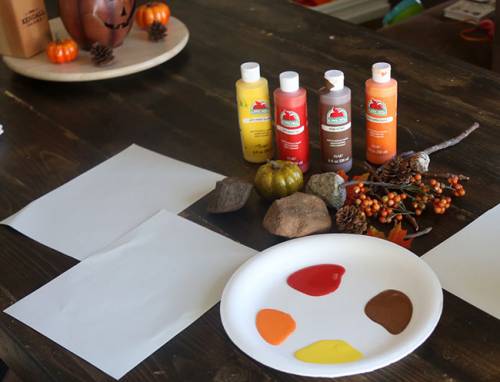 Nature Painting Kids Art Project – Green Kid Crafts