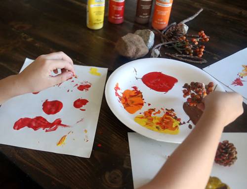 Nature Painting Kids Art Project – Green Kid Crafts