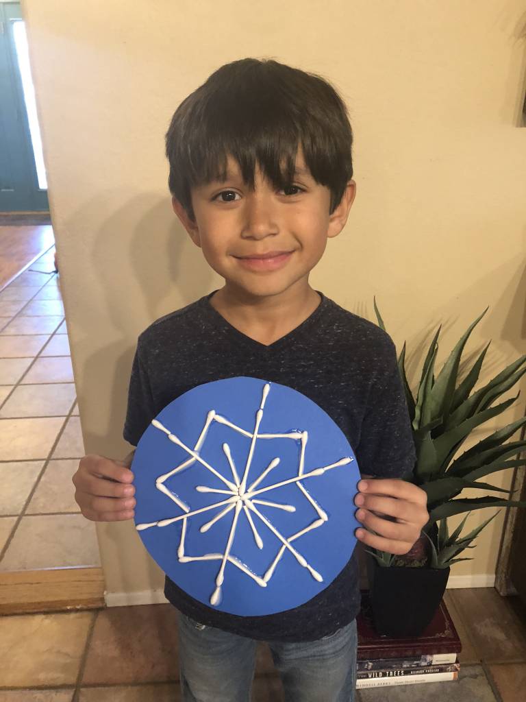 Winter STEAM: Symmetrical Snowflakes – Green Kid Crafts