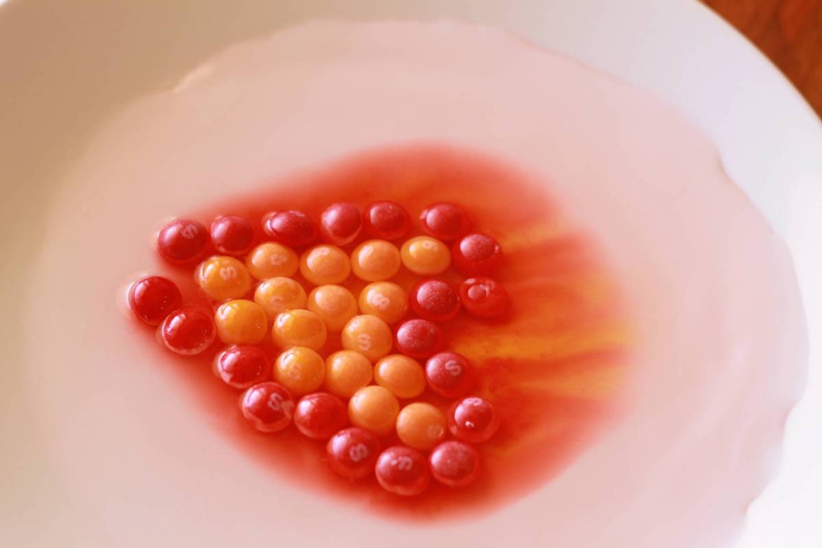 Skittles Experiment- Exploring Colors and Patterns – Green Kid Crafts