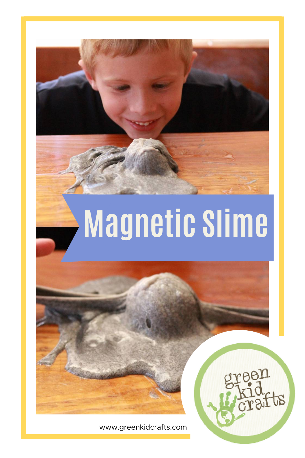Exciting Magnetic Slime Experiment – Green Kid Crafts