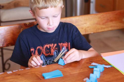 Paper Building Blocks – Green Kid Crafts
