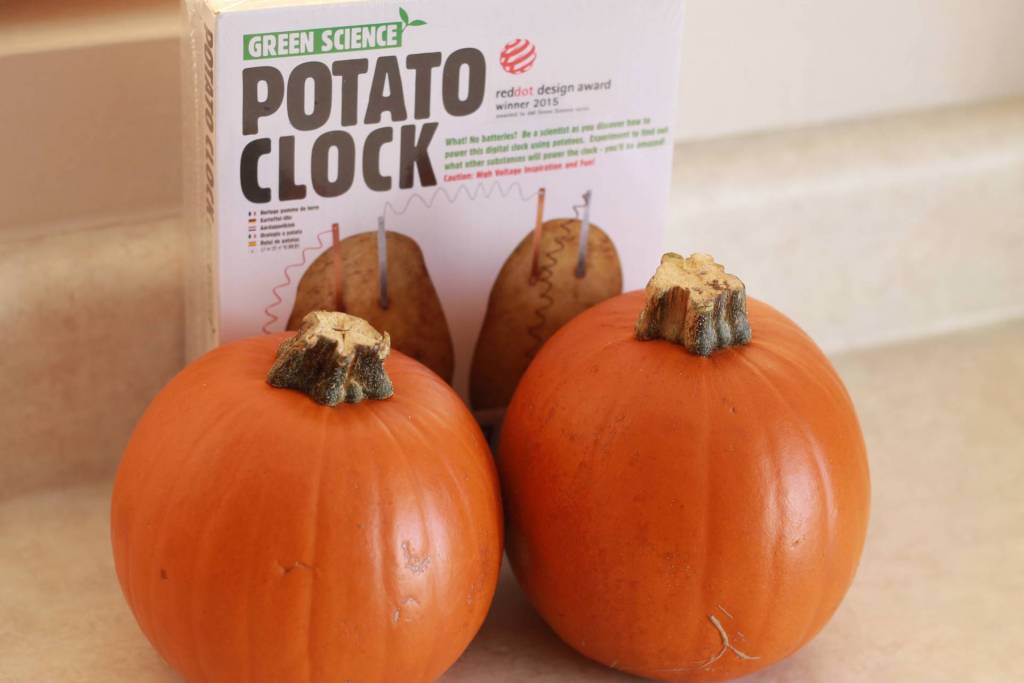 Pumpkin Clock – Green Kid Crafts
