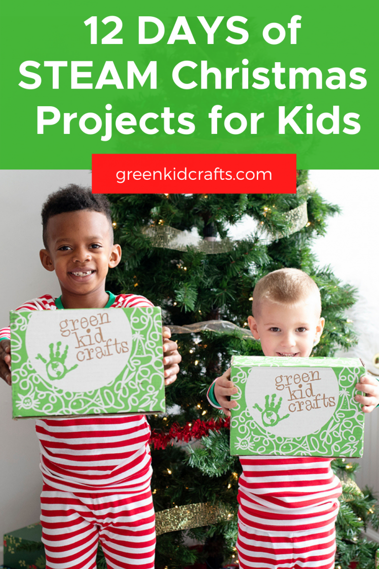 12 Days of STEAM Christmas Projects for Kids – Green Kid Crafts
