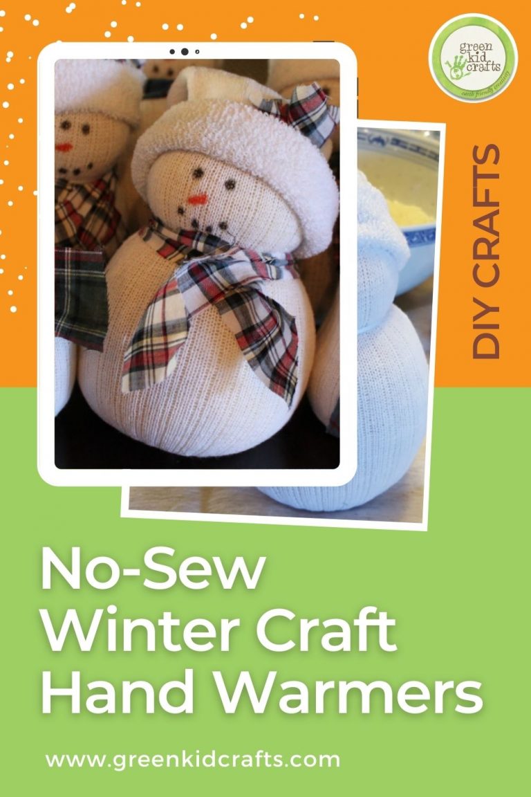 No-Sew Winter Craft Hand Warmers – Green Kid Crafts